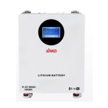 Home - SAKO Li-Sun 10kWh - 51.2v/200Ah Wall Stand Lithium Battery